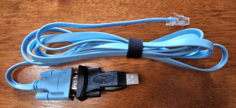 Console (Serial) Port Cable Options