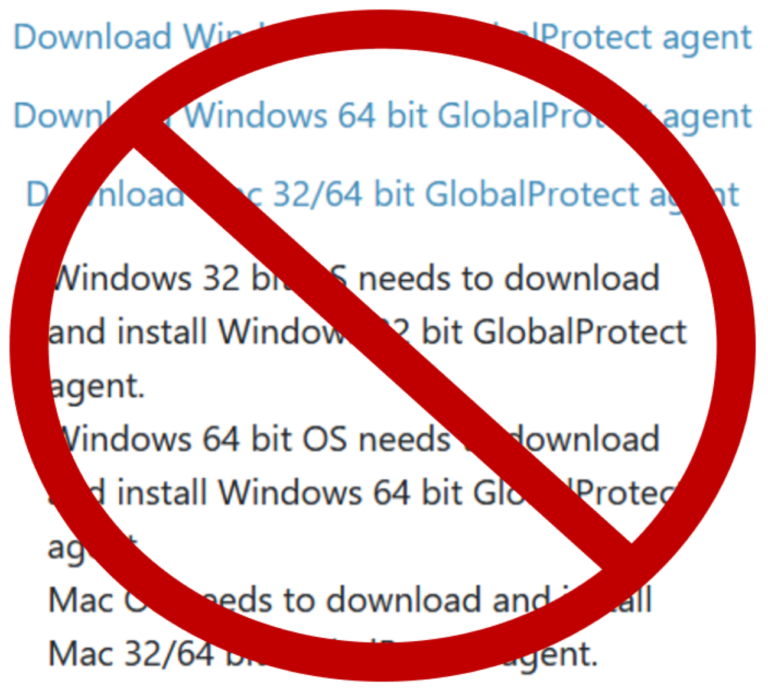 How to Disable the GlobalProtect Download Page